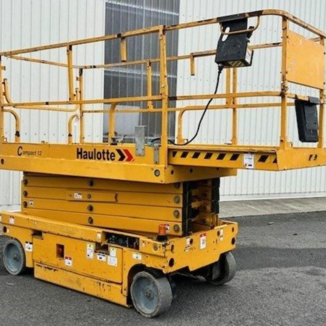 Haulotte Compact 12 Scissor Lift and Trailer - Absolute Access