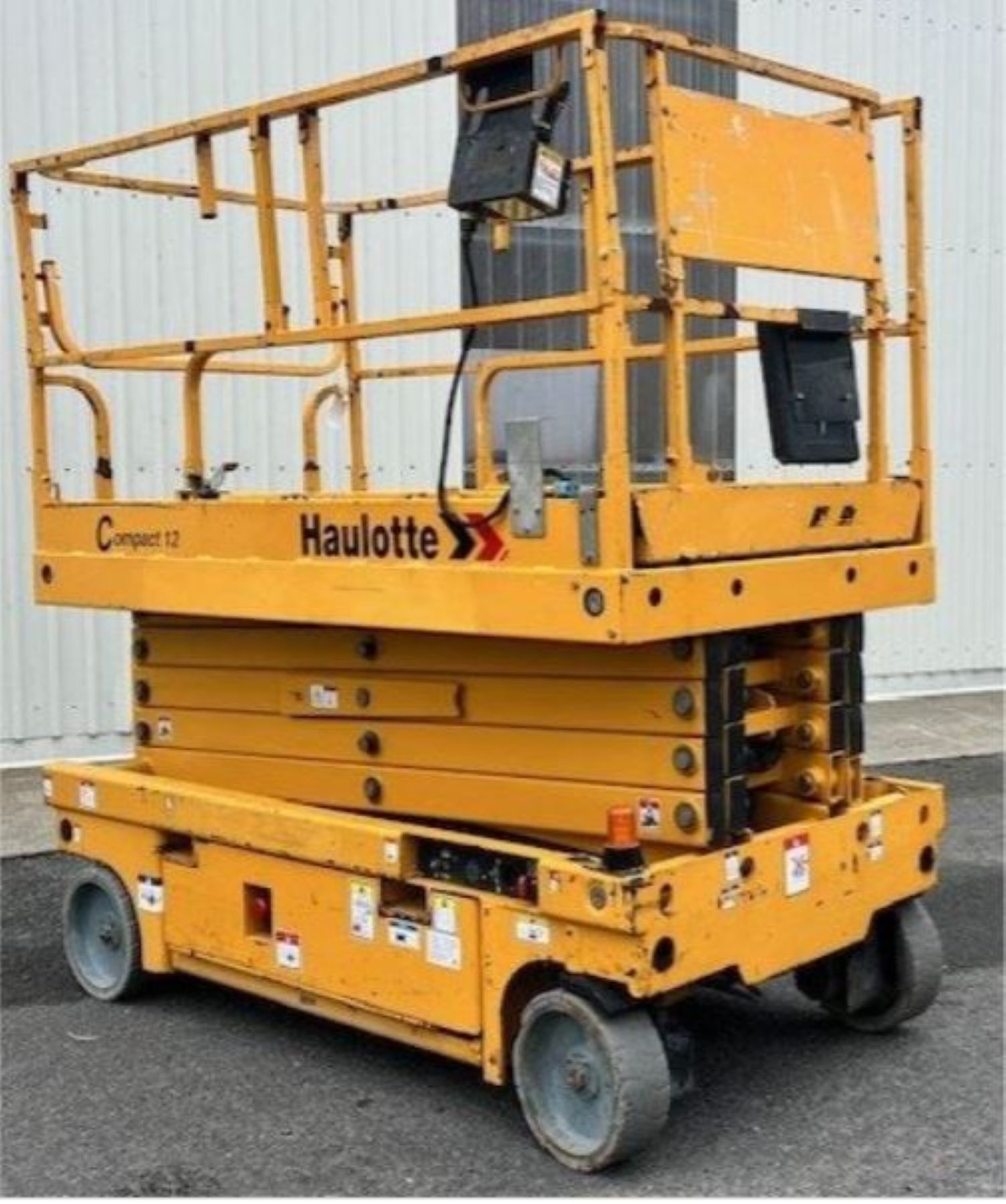 Haulotte Compact 12 Scissor Lift and Trailer - Absolute Access